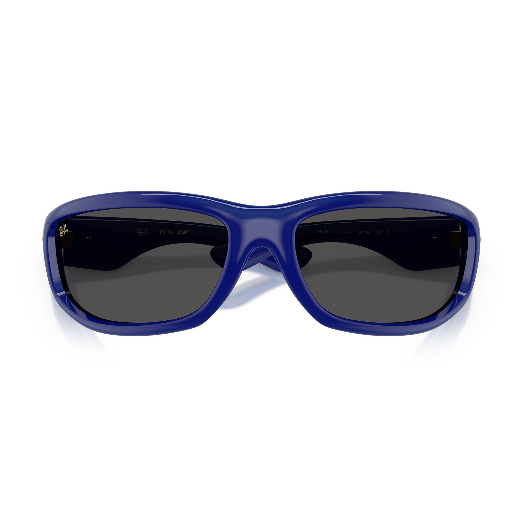 Ray-Ban x A$AP Rocky Ultra Wrap 003 Blue/Ultra Black – Laced