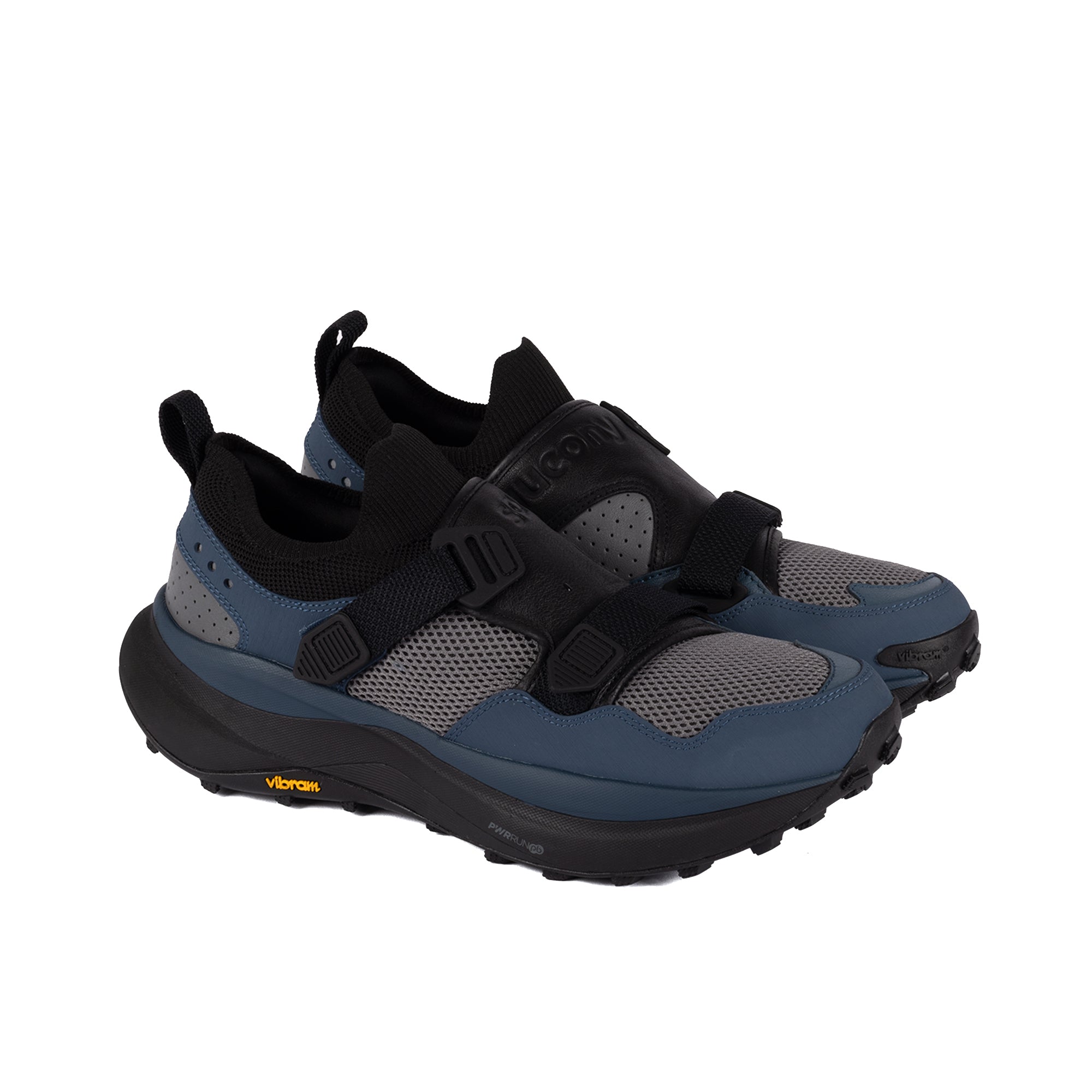 Saucony Grid X Ultra Silo Navy/Black – Laced
