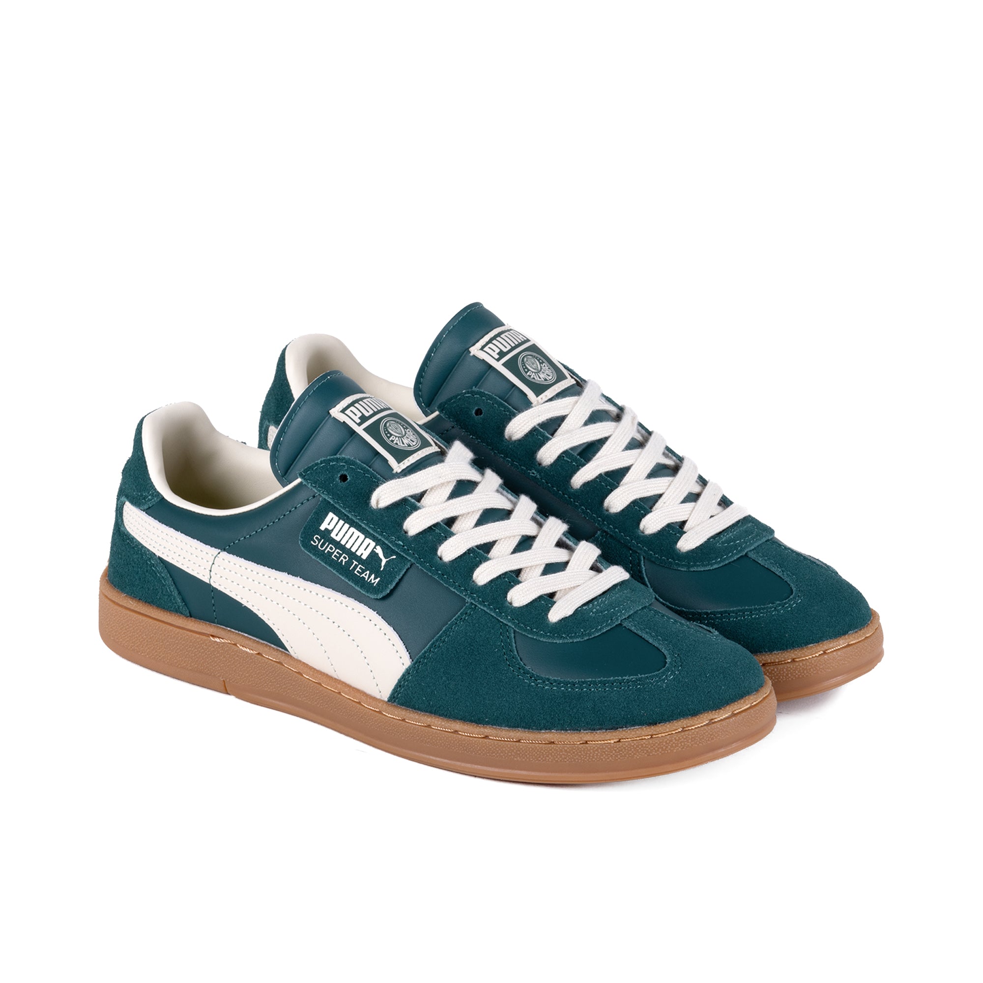 Puma Super Team Palmeiras Malachite/Alpine Snow – Laced