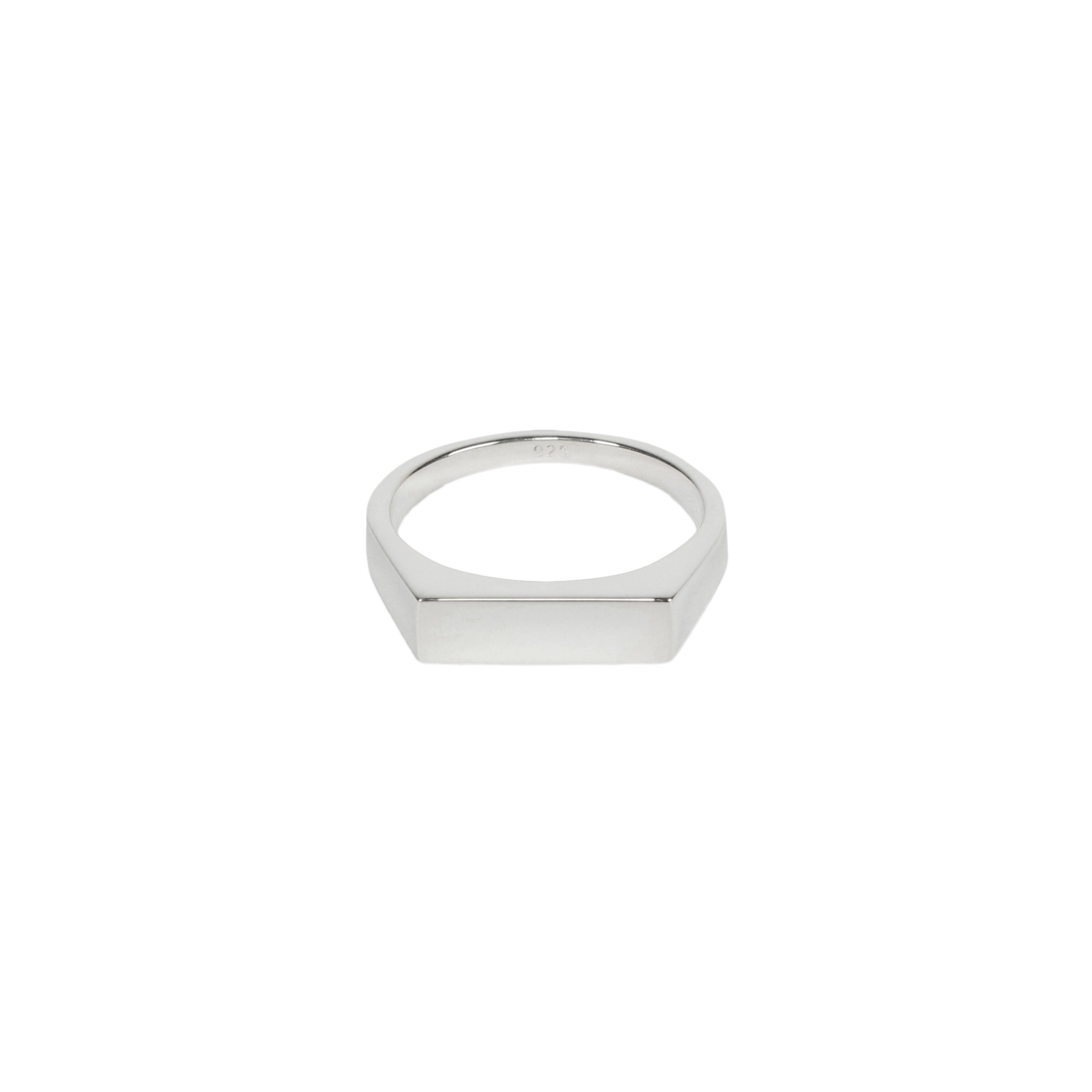 Cameron Studio TYPE 002 Narrow Signet Ring – Laced