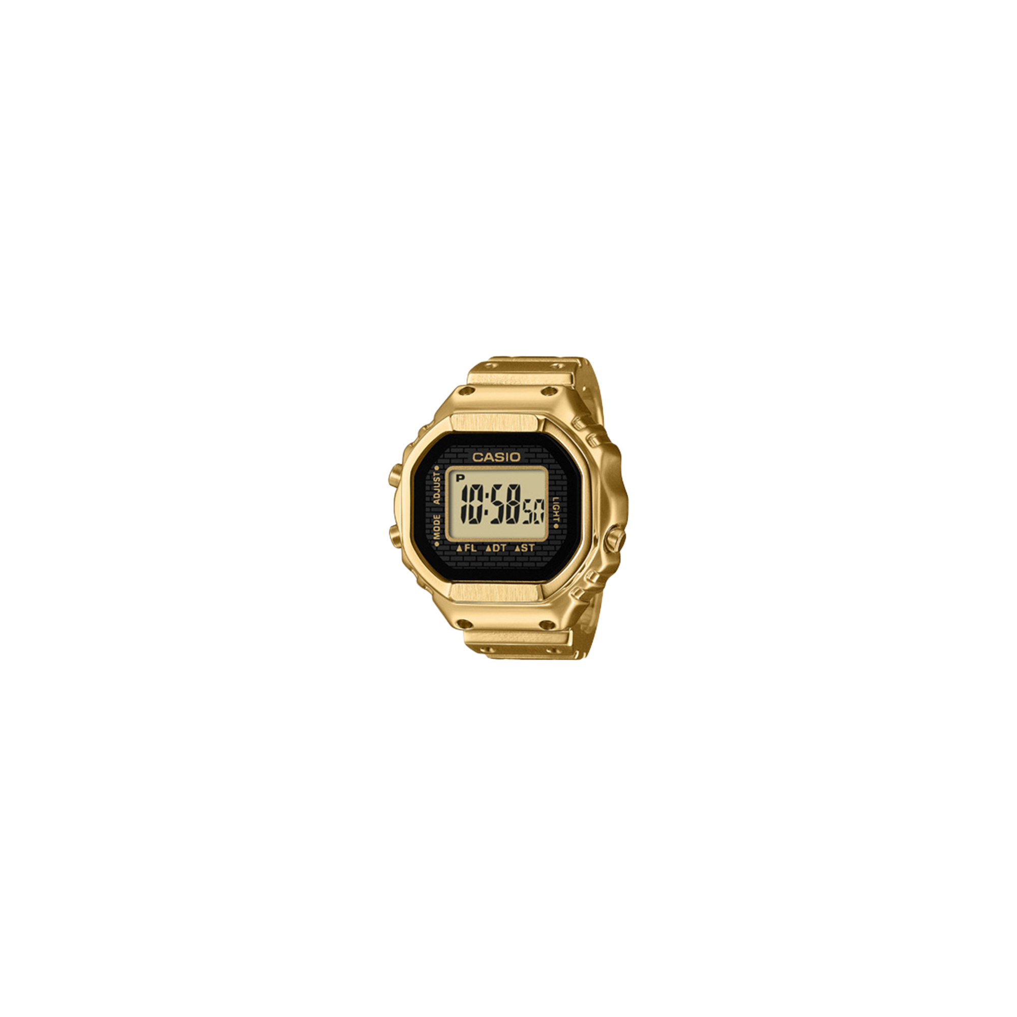 Casio 50th Anniversary Digital Ring Watch Gold CRW-001G – Laced