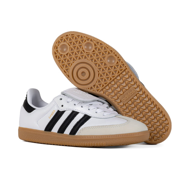 adidas Women's Samba Lt Ftwwht/Cblack/Goldmt IG4279 – Laced