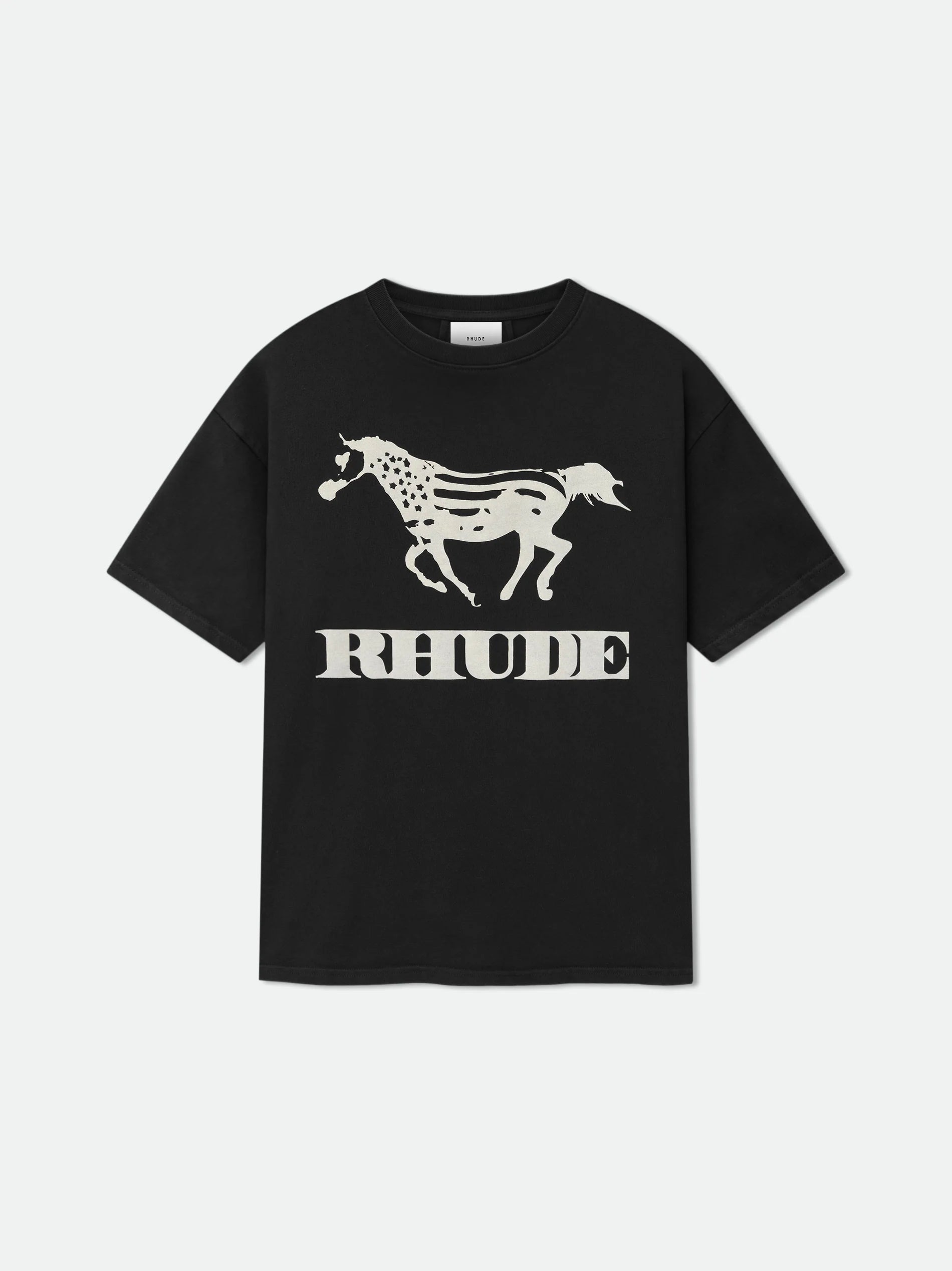 R H U D E Dinero Tee Vintage Black/White – Laced