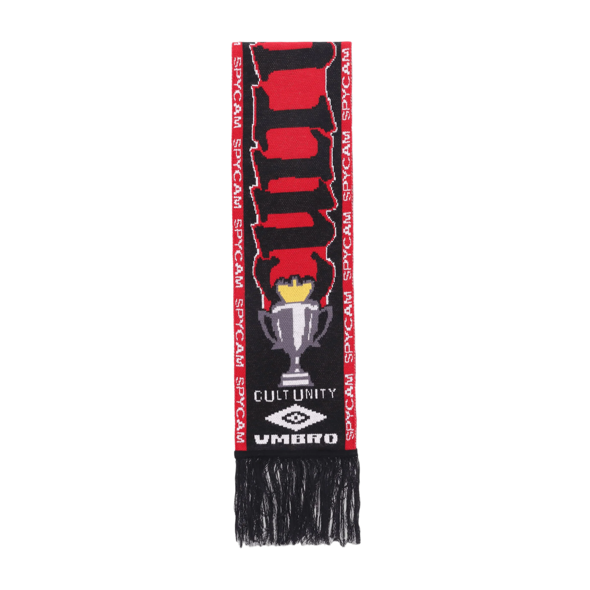 Umbro Cult Unity Scarf Black Red – Laced