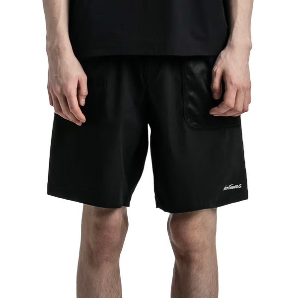 Wild Things Big Pocket Mash Shorts Black – Laced
