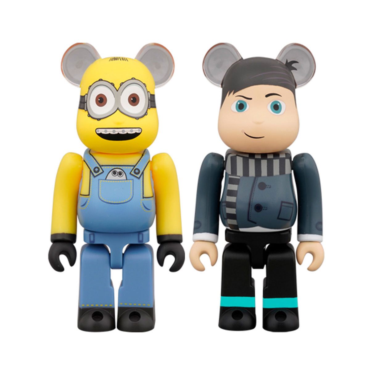 Medicom Toy Be@rbrick Otto & Gru 100% 2 Pack – Laced